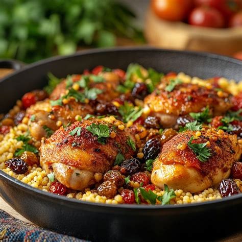 Chicken And Couscous One Pot A Hearty Chicken And Couscous One Pot With