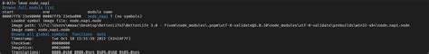 Importing Utf 8 Validate Using Node Api Leads To Instant Server Crash