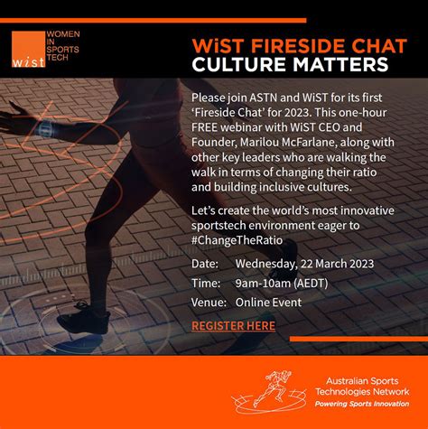 Wist Fireside Chat “culture Matters” Corporate Edition With Marilou