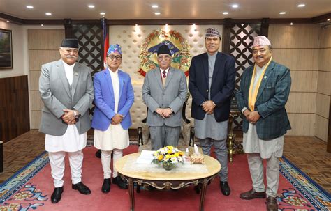 राप्रपाका मन्त्रीहरूको राजीनामा स्वीकृत प्रधानमन्त्री प्रचण्डसँग