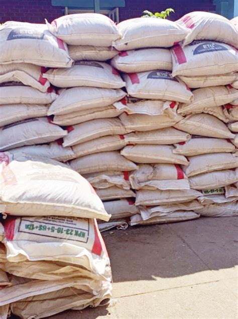 Police Seize 92 Counterfeit Fertiliser Bags The Times Group