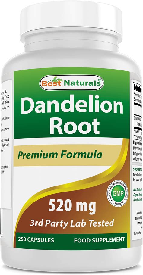 Oregons Wild Harvest Dandelion Root Organic Supplement 90