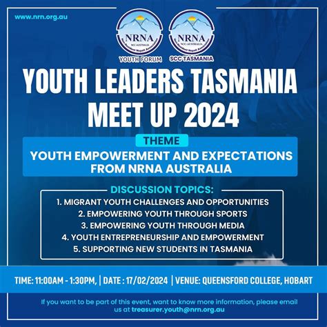 asmin ghimire on linkedin join us for our youth leaders tasmania meet