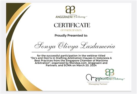 Upgrading My Legal Due Diligence From The Webinar Held By Anggraeni And Partners With Topic