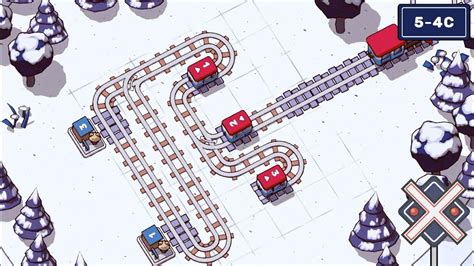 Railbound Level 5 4c Walkthrough Youtube