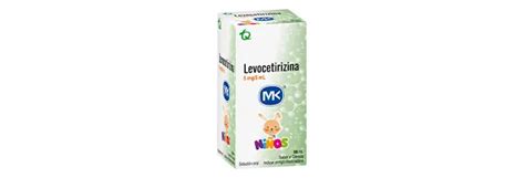 Levocetirizina Mk® Solución Oral Vademécum De Medicamentos Mk