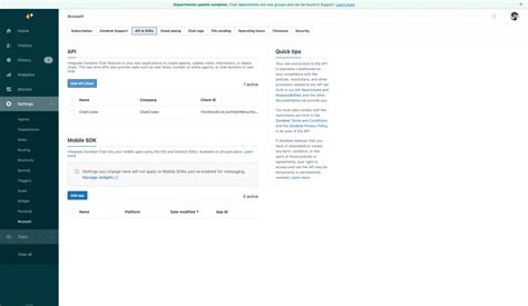 classic web widget authentication