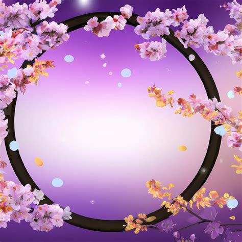 Premium Photo Beautiful Sakura Frame