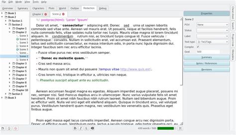 Manuskript Open Source Software For Writers Linuxlinks
