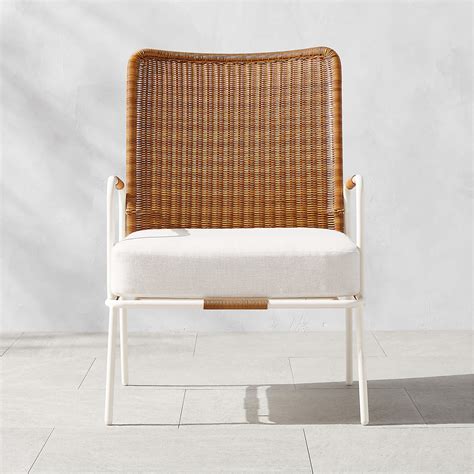 Colombe Outdoor Lounge Chair Cover Cb2