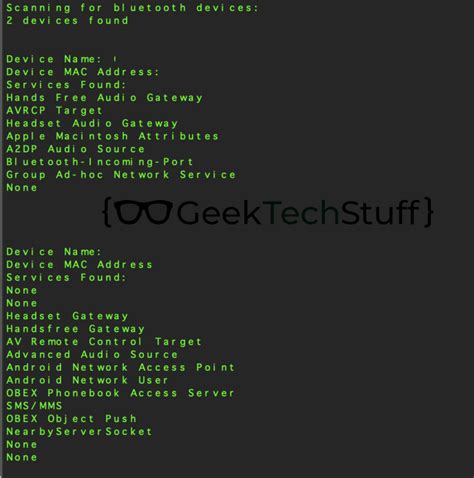 Python And Bluetooth Part 1 Scanning For Devices And Services