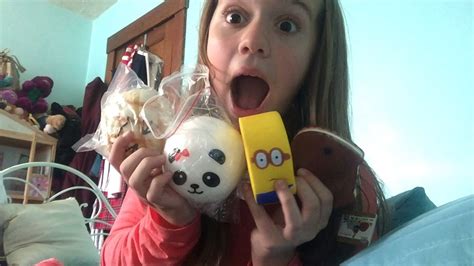 First Squishy Package Ever YouTube