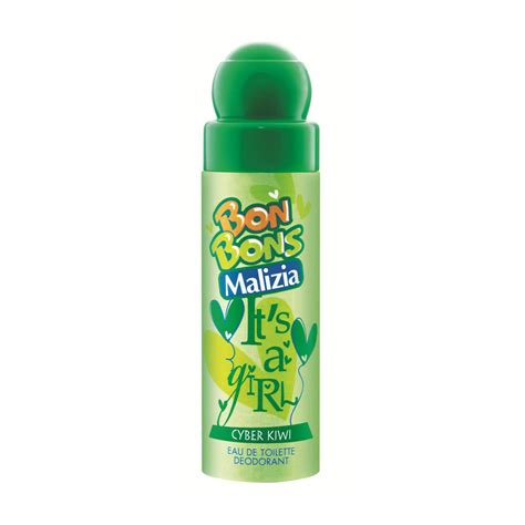 Детский дезодорант для тела Malizia Bon Bons It's a Girl Cyber Kiwi для ...