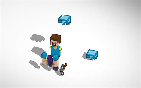 3d Design Steve Articulated Tinkercad