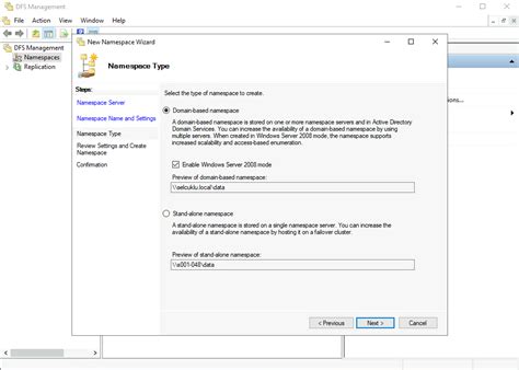 Windows Server 2019 File Server Üzerinde Dsf Ile Access Based
