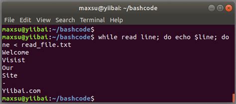Bash读取文件 Bash Shell教程 Bash读取文件 Bash Shell教程