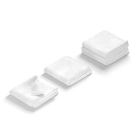 3d White Bath Towel Stack Hotel Spa Wiper Turbosquid 2045371