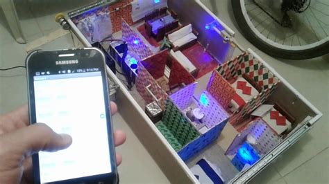 Casa Domotica Con Android Y Arduino Youtube