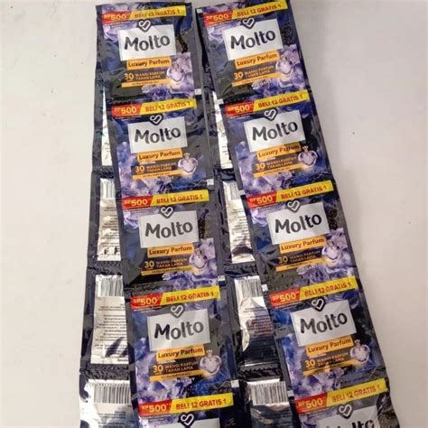 Jual Molto Luxury Parfum Kemasan 500 An Isi 12 Pcs Shopee Indonesia