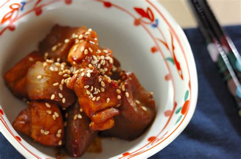 コンニャクのみそ煮（副菜）レシピ・作り方 E・レシピ