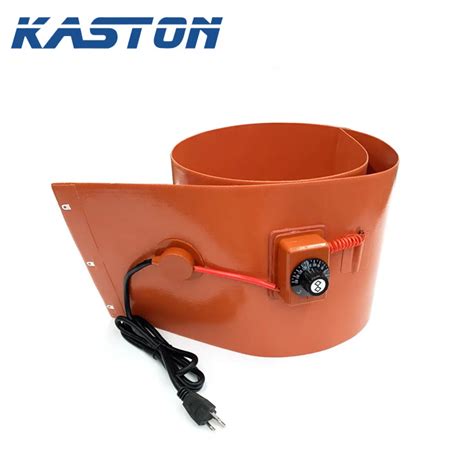 China Supplier 220v 55 Gallon Barrel Oil Drum Electric Silicone Rubber