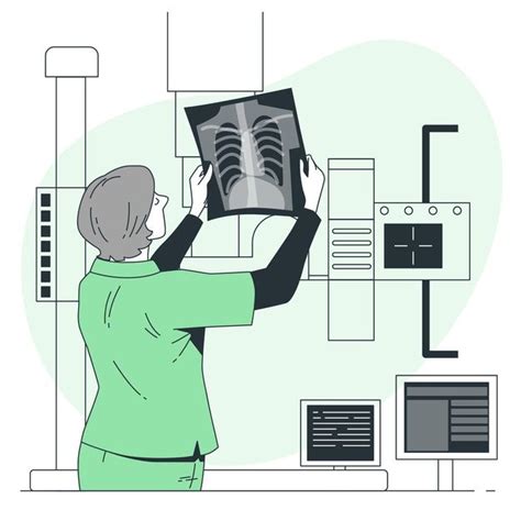 Free Vector | Radiography concept illustration | Radiology, Radiography ...