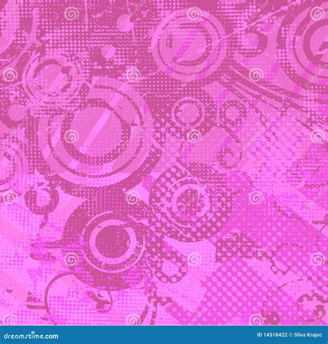 Violet Retro Background Vector Stock Illustration Illustration Of