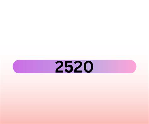 The Number 2520 Elanka