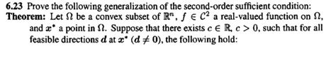 Solved 6 23 Prove The Following Generalization Of The