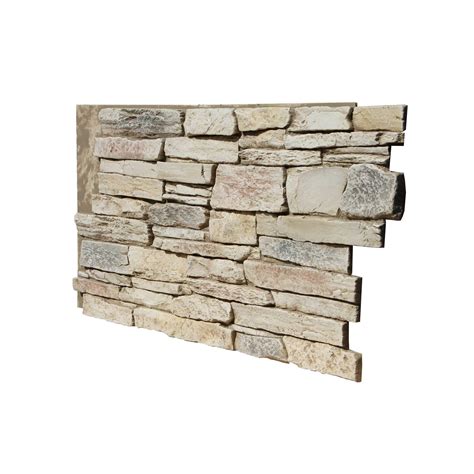 Tritan Bp Ledge Stone 48 In X 2425 In Polyurethane Interlocking