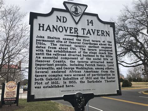 Hanover Tavern Historica Wiki Fandom