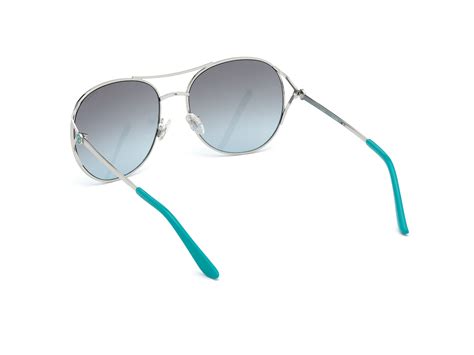 Buy Guess Sunglasses Blue Frame With Blue Lens Oval Shape Women