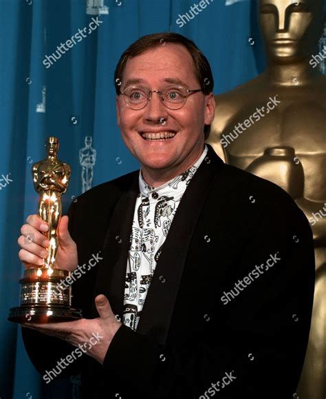 Lasseter Animator John Lasseter Smiles Photographers Editorial Stock