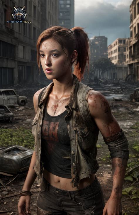 Bella Ramsey Ellie By Arkhamheii On Deviantart