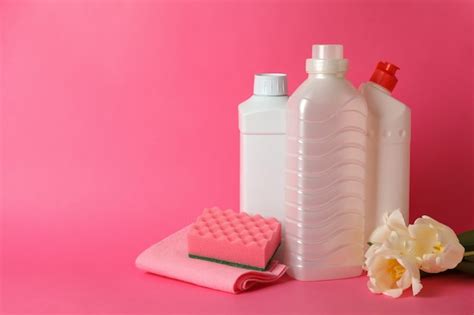 Pink Cleaning Supplies Images Free Download On Freepik