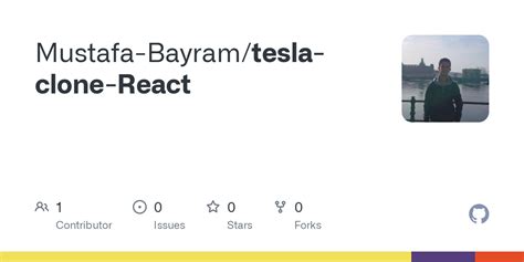 Github Mustafa Bayram Tesla Clone React
