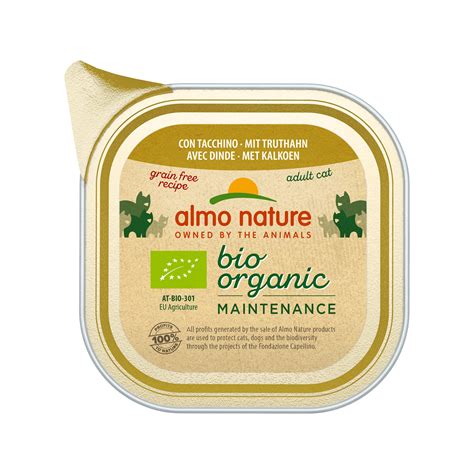 Almo Nature Bio Organic Maintenance Cat Food | Order | Vetsend.co.uk