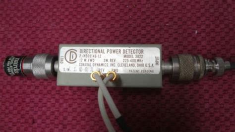 Coaxial Dynamics Model 3022 Directional Power Detector