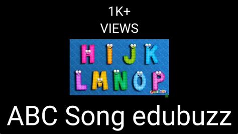 Abc Song Edubuzz Youtube