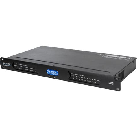 AtlasIED BlueBridge 16 X 16 Networkable DSP Device BB 1616DT B H