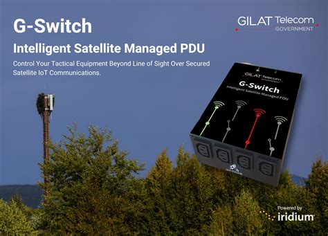 Gilat Telecom G Switch Satellite Managed Pdu