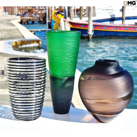Valletta Blown Vase Original Murano Glass Omg