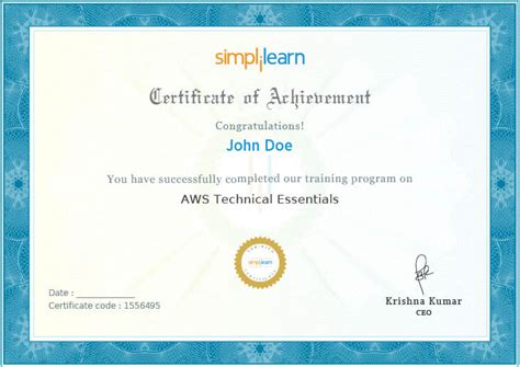 Aws Technical Essentials Training Aws Certification Online Course