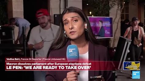 Macrons Call For Snap Elections France Unbowed One News Page Video
