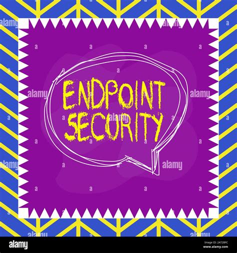 Handwriting Text Writing Endpoint Security Conceptual Photo The