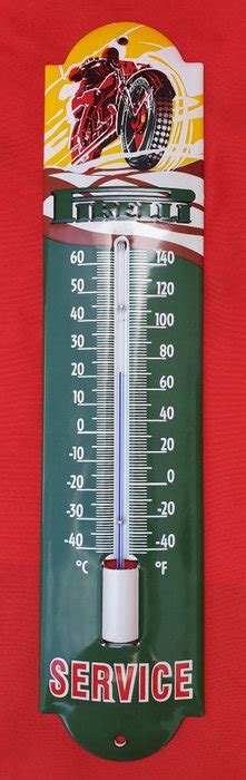 Emaille Plaat Oude Emaille Thermometer Van Fireli Service Catawiki