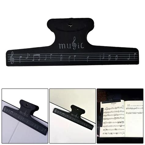 Music Book Clips For Sheet Music Page Holding In Piano Guitar Violin