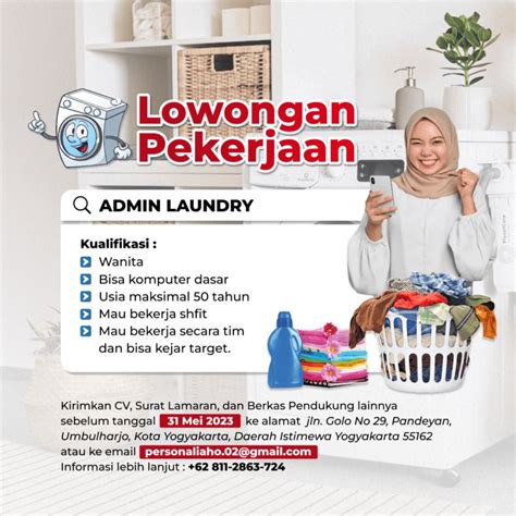 Lowongan Kerja Admin Laundry Laundry Produksi Di Melia Laundry On