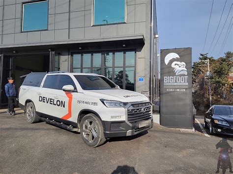 쌍용 Kgm모빌리티 렉스턴스포츠 칸 빅풋스프링 장착