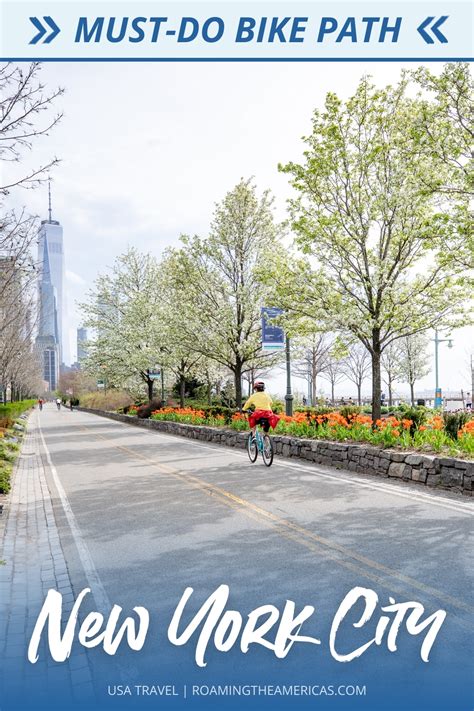 Hudson River Greenway Bike Path Guide Car Free Nyc Biking Roaming
